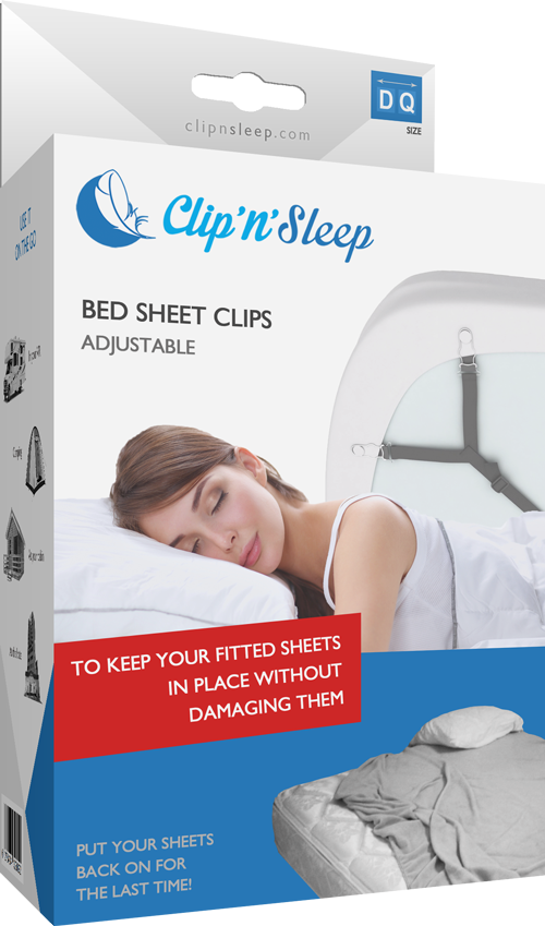 Clip'n'Sleep | Bed Sheet Clips | Suspenders Grippers Fasteners Straps ...